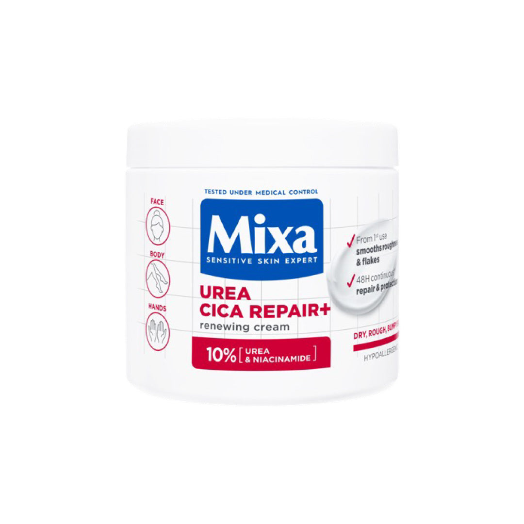 Urea Cica Repair Cream Jar - For Keratosis Pilaris, Dry Rough Fragile ...