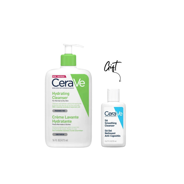 Hydrating Cleanser for Normal to Dry Skin with Hyaluronic Acid + Gift ...