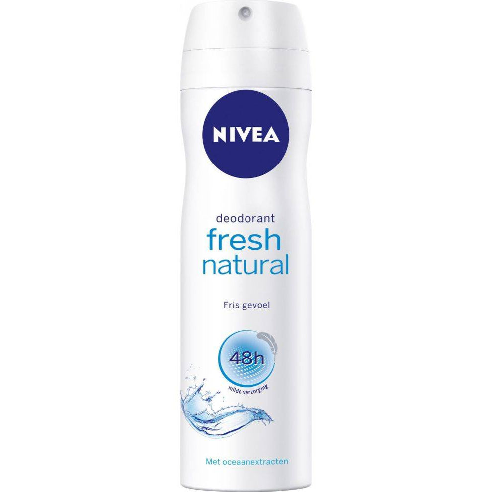 Nivea - Deodorant Spray Fresh Natural 0% Aluminium | Mazenonline | #1 ...